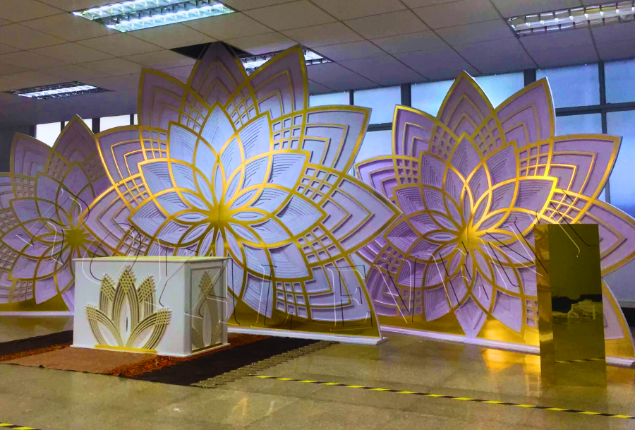 MDF Backdrop - Offset Printing Dubai